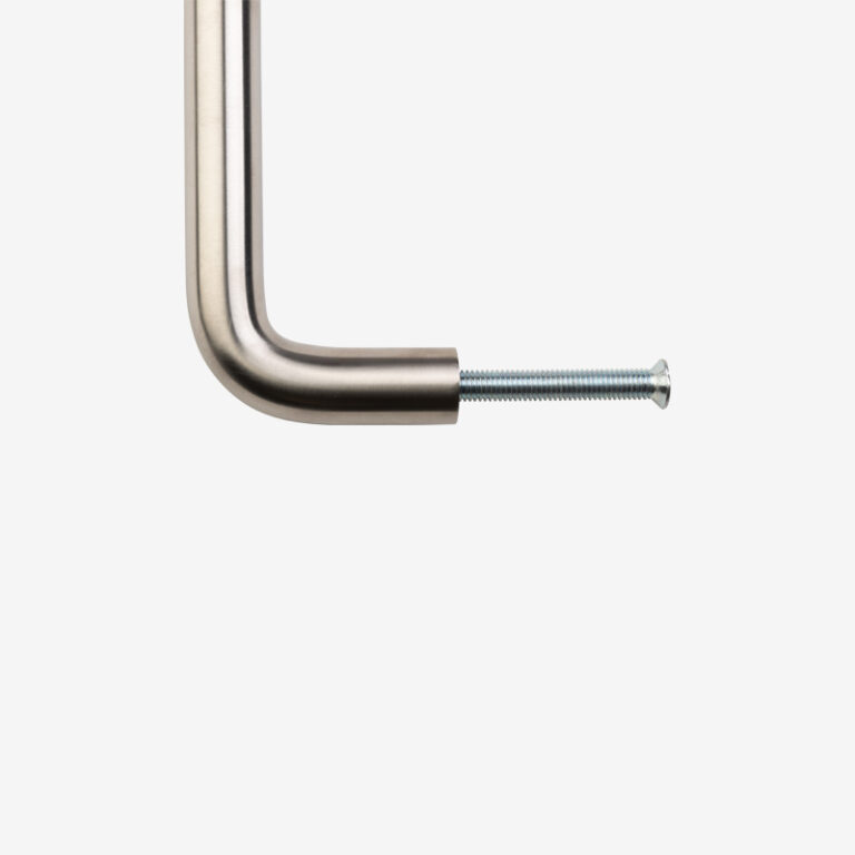 D style pull handle 600mm centres x 19mm diameter, bolt through (SSS ...