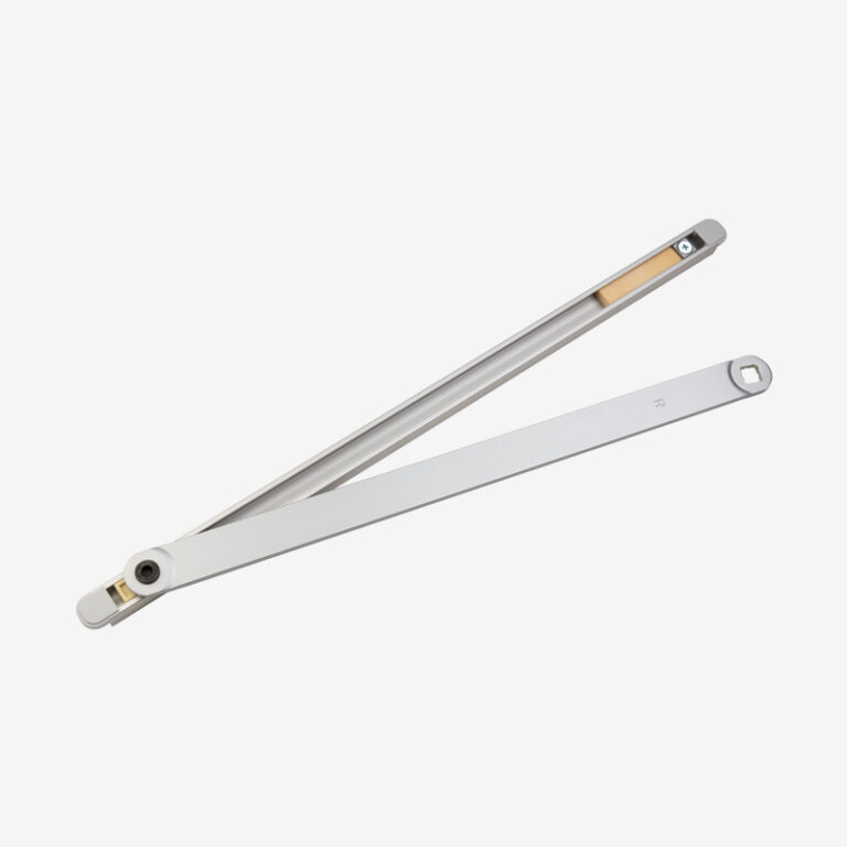 Dormakaba G96 N20 arm and channel right hand (silver) - Harbrine