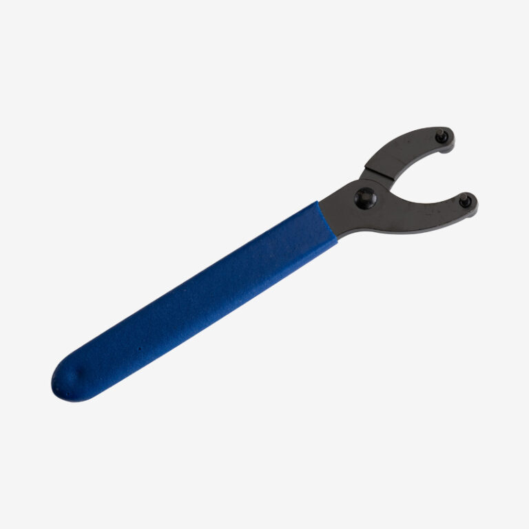Sickle spanner for use with pignose fixings - Harbrine
